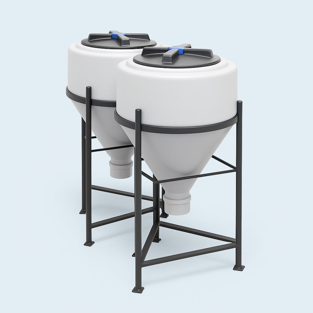 Inductor Tank Stands for Secure Support - BARR Plastics