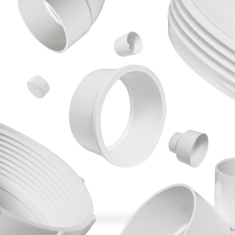 PVC Sewer & Vent Fittings for Plumbing | BARR Plastics