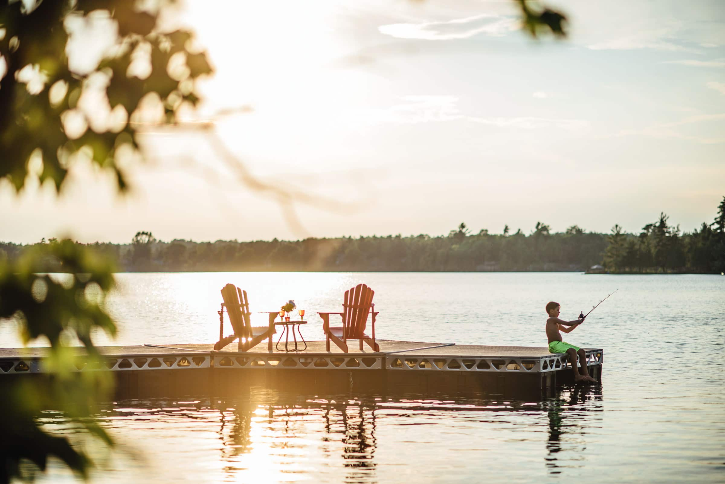 DIY Aluminium Frame Dock Building Kits | BARR Plastics