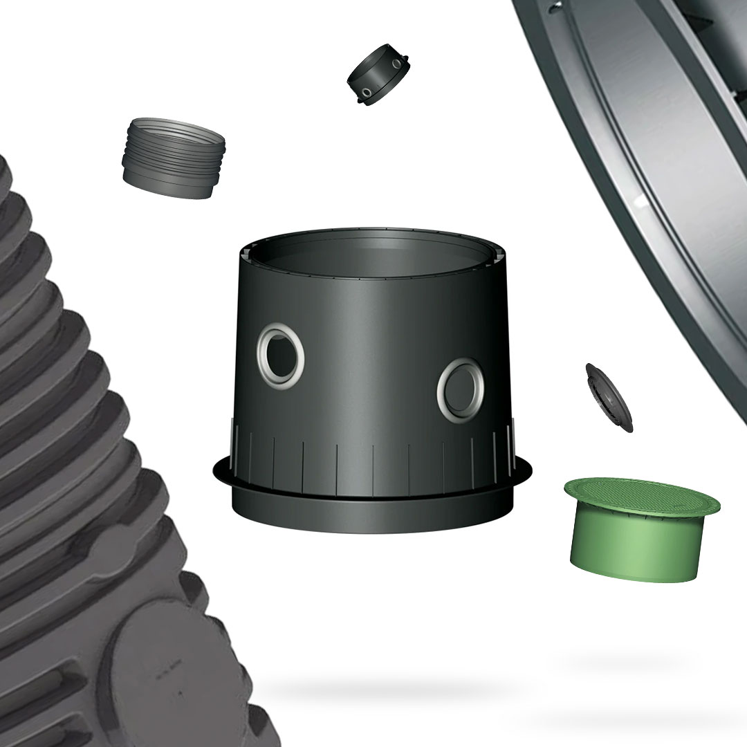 GRAF Tank Dome Lids & Risers – BARR Plastics