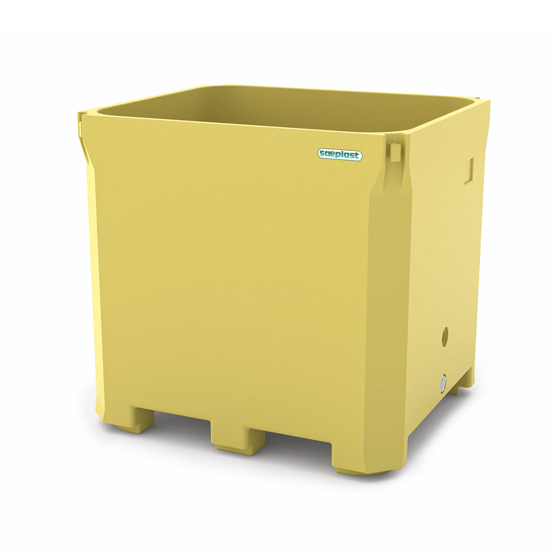 1050L Insulated Triple-Wall MP Tote (NO LID) | DMPC1050FE | BARR Plastics