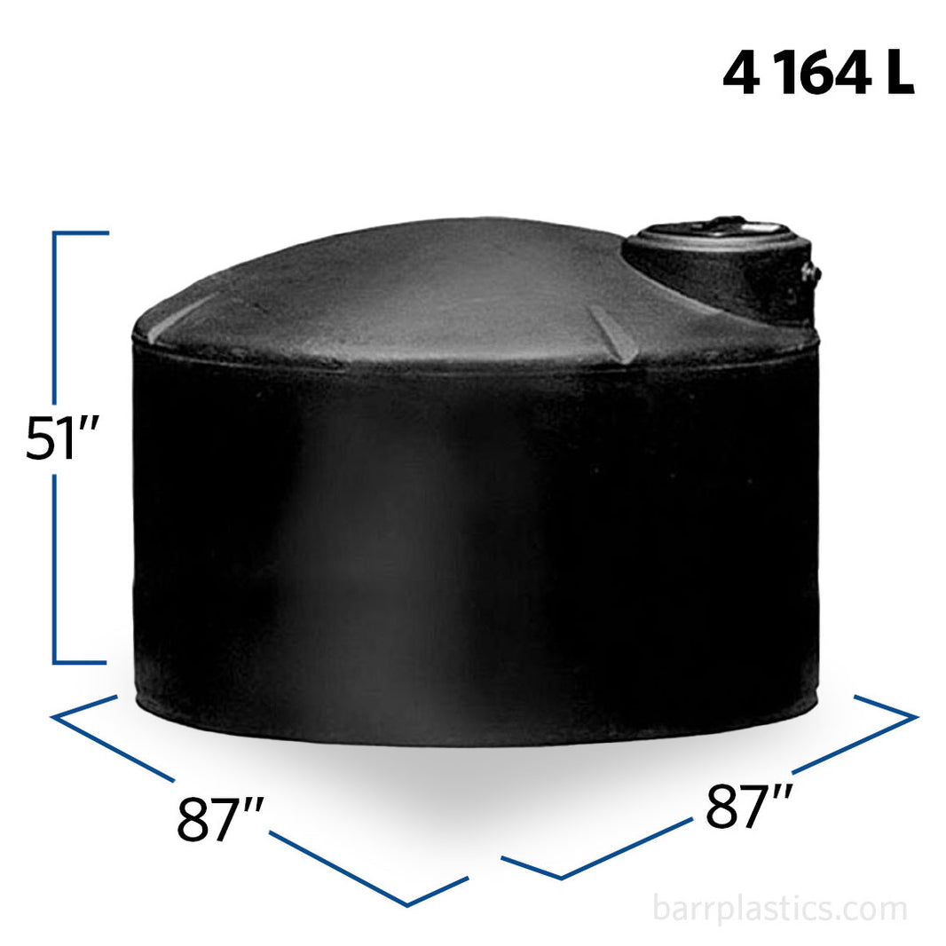 Aboveground Vertical Potable Water Storage Tanks | BARR Plastics