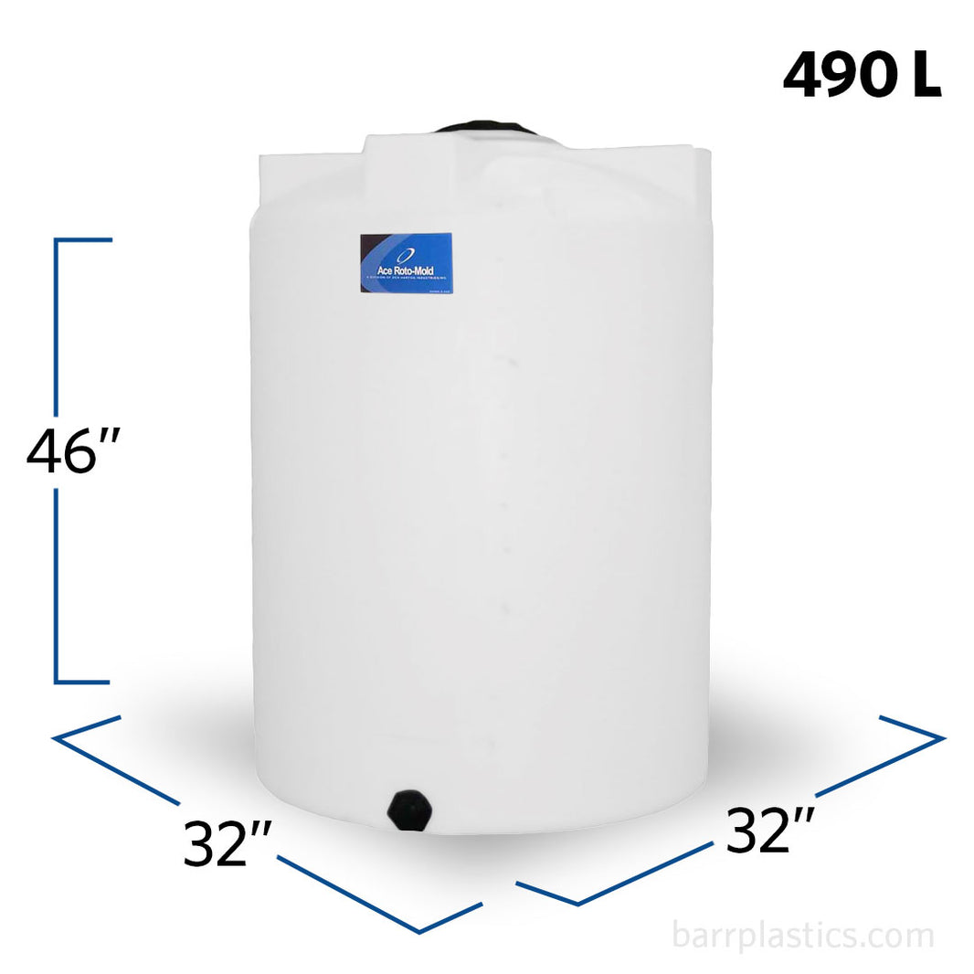 Flat Top Vertical Storage Tanks - Durable Liquid Solutions | BARR Plastics