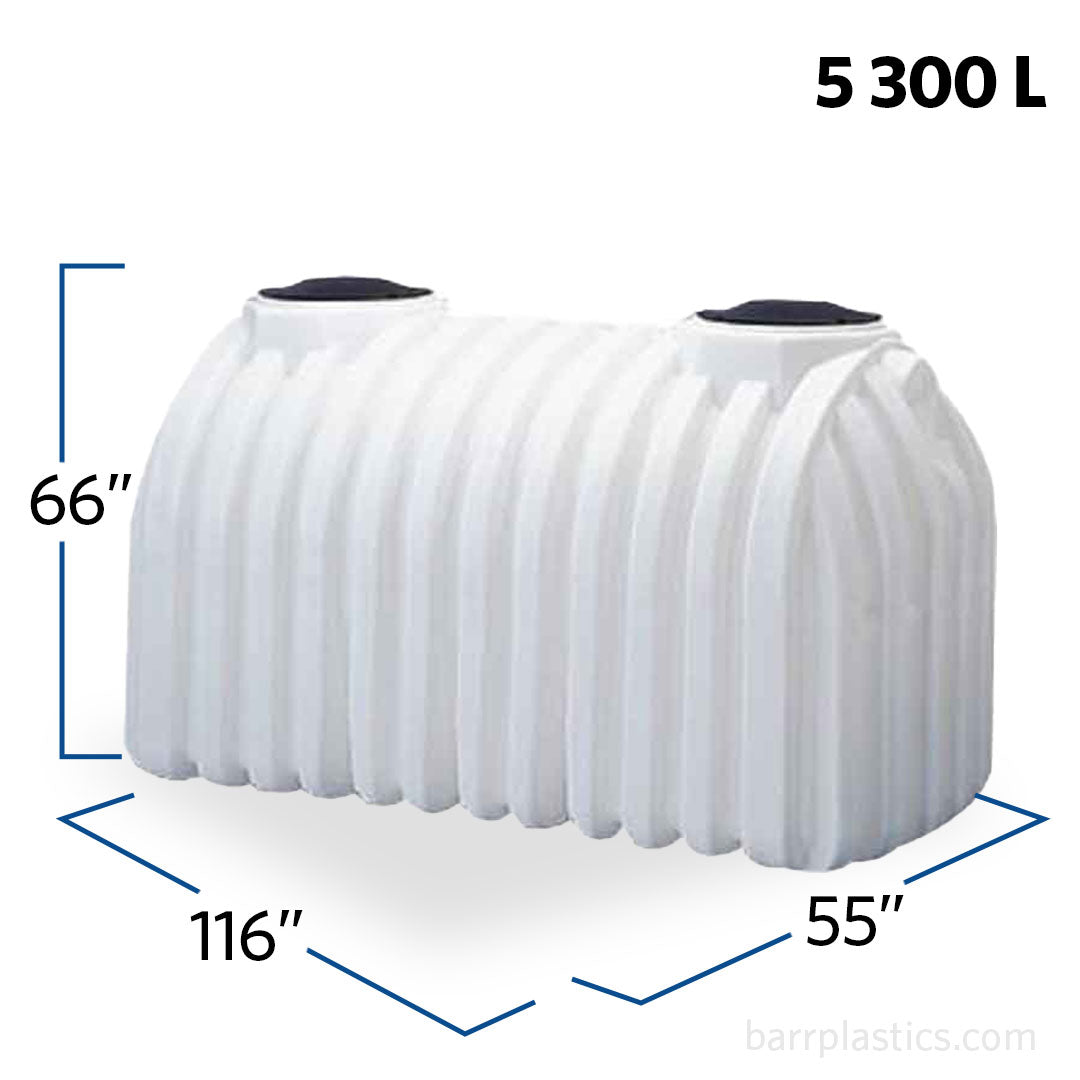 1400 Gallon Plastic Underground Water Storage Cistern Tank | 41893 ...