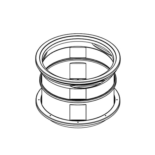 15" Low Profile Manhole Extension | 64192 | BARR Plastics