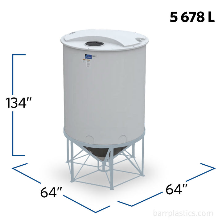 Open Top Cone Bottom Tanks | Durable Solutions at BARR Plastics