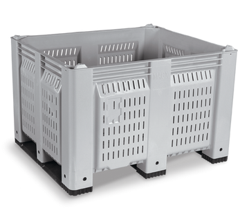 Solid & Vented Wall Harvesting & Utility Bins | BARR Plastics