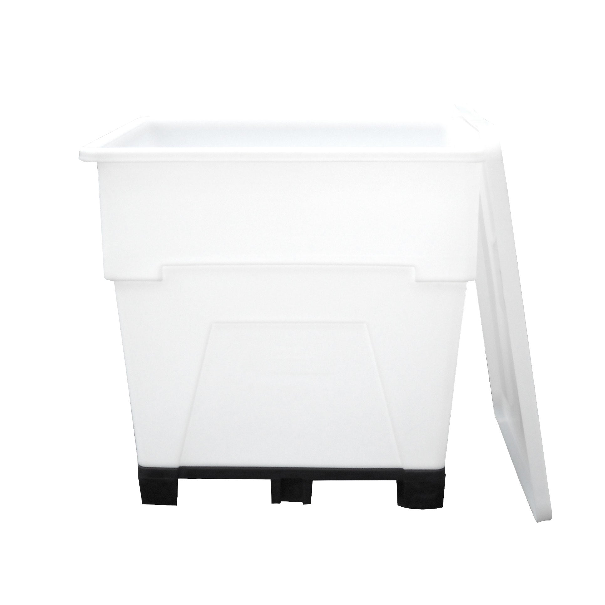 160 Gallons Versa Bin with 7 Leg Pallet Base & Lid | SP160F | BARR Plastics