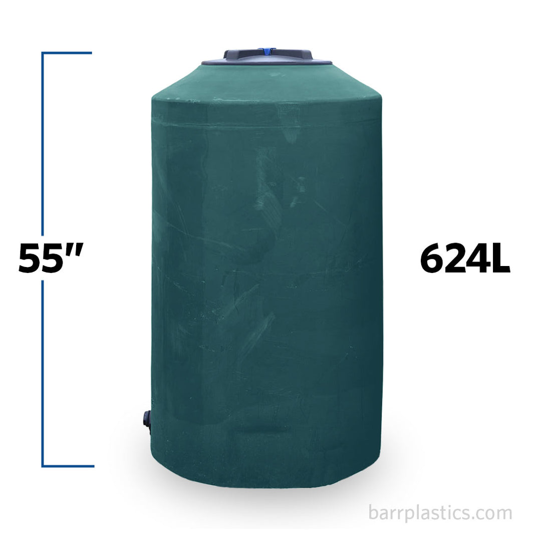 Aboveground Vertical Potable Water Storage Tanks | BARR Plastics