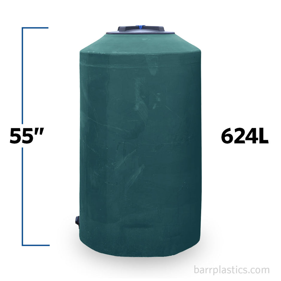 Aboveground Vertical Potable Water Storage Tanks | BARR Plastics