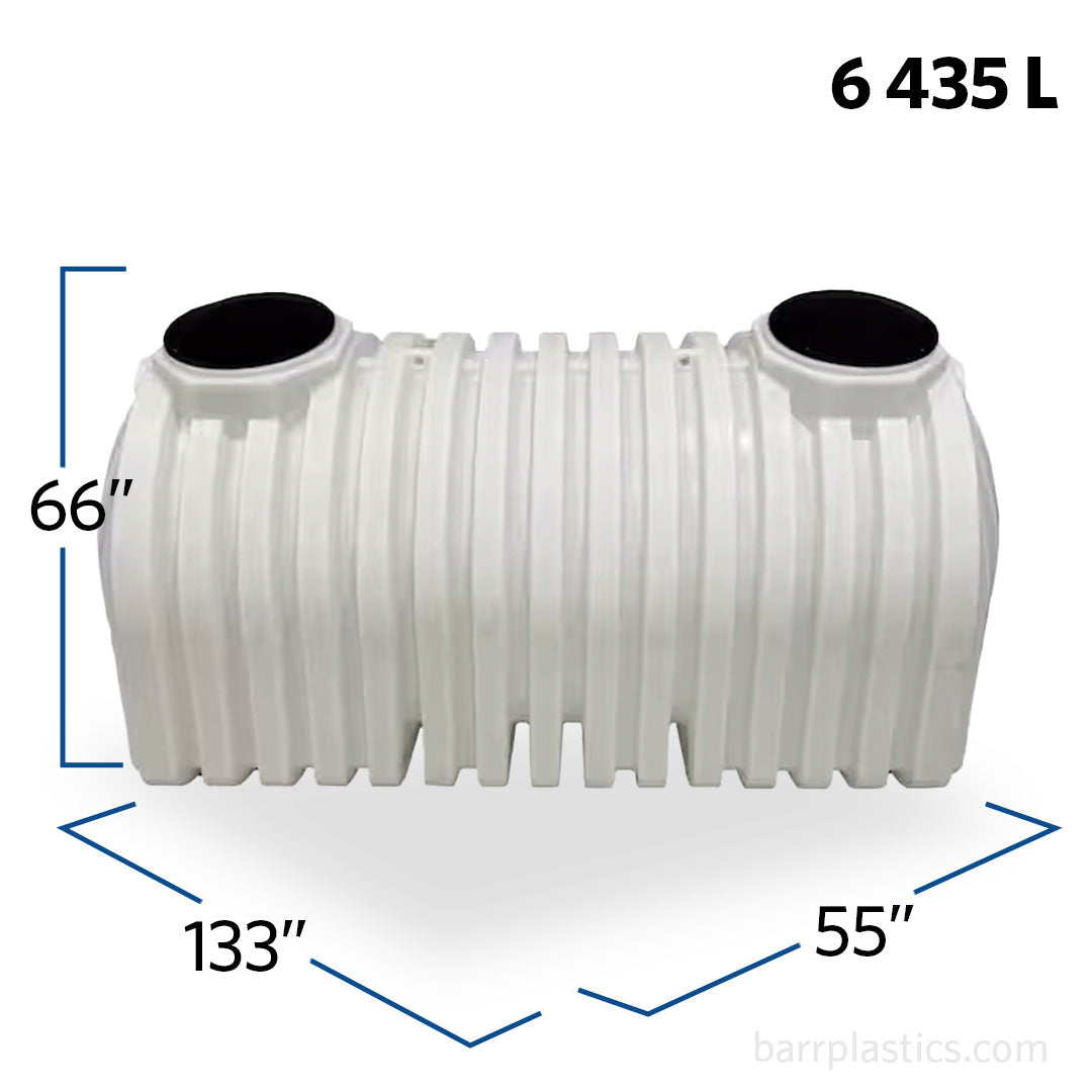 1700 Gallon Underground Water Storage Cistern Tank | 41330 | BARR Plastics