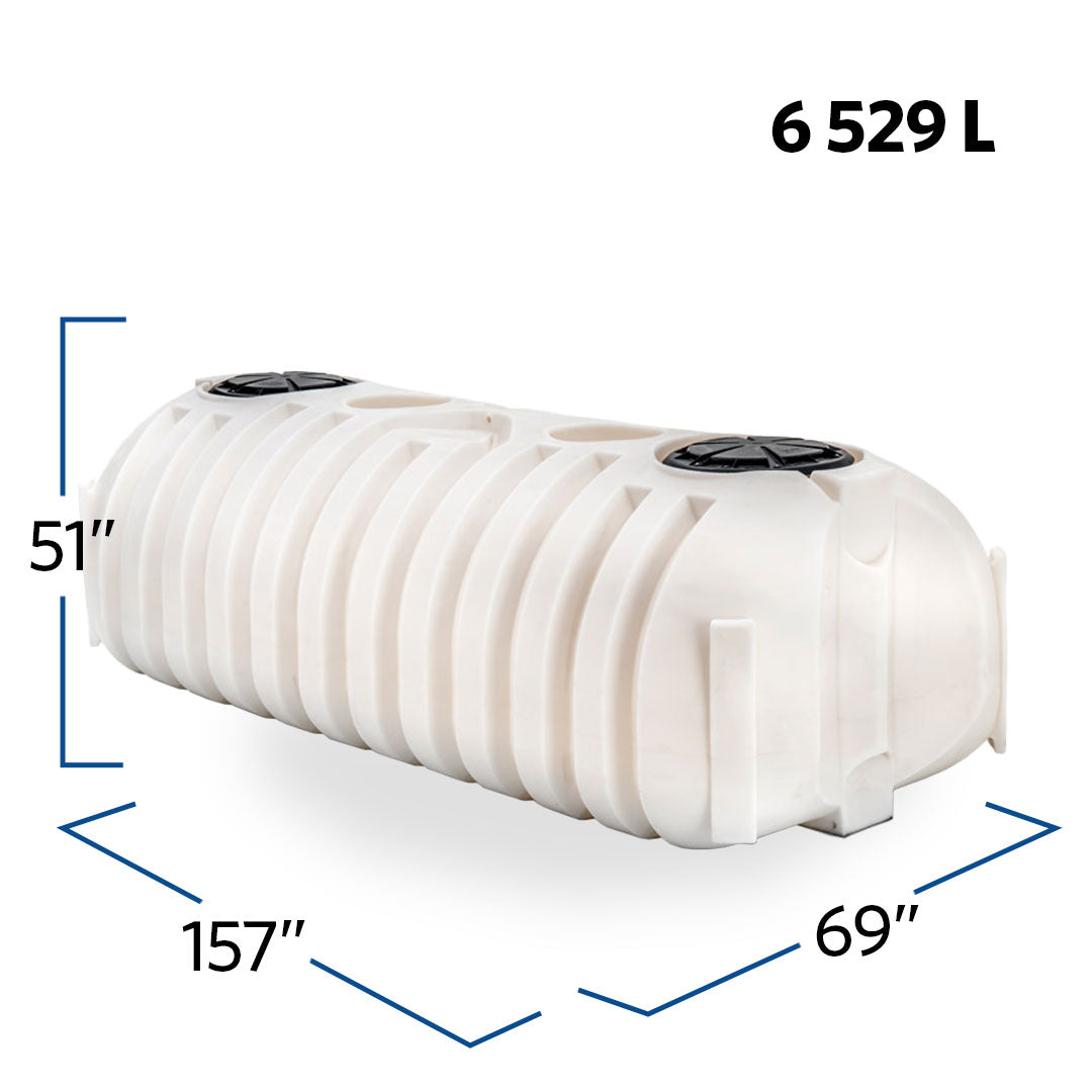 1725 Gallon Plastic Underground Water Storage Cistern Tank | 44407 ...