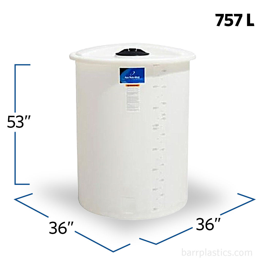 Flat Top Vertical Storage Tanks - Durable Liquid Solutions | BARR Plastics