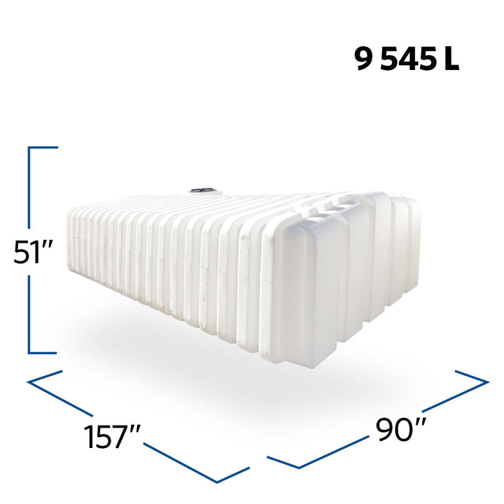 Aboveground Low Profile Water Holding & Hauling Tanks – BARR Plastics