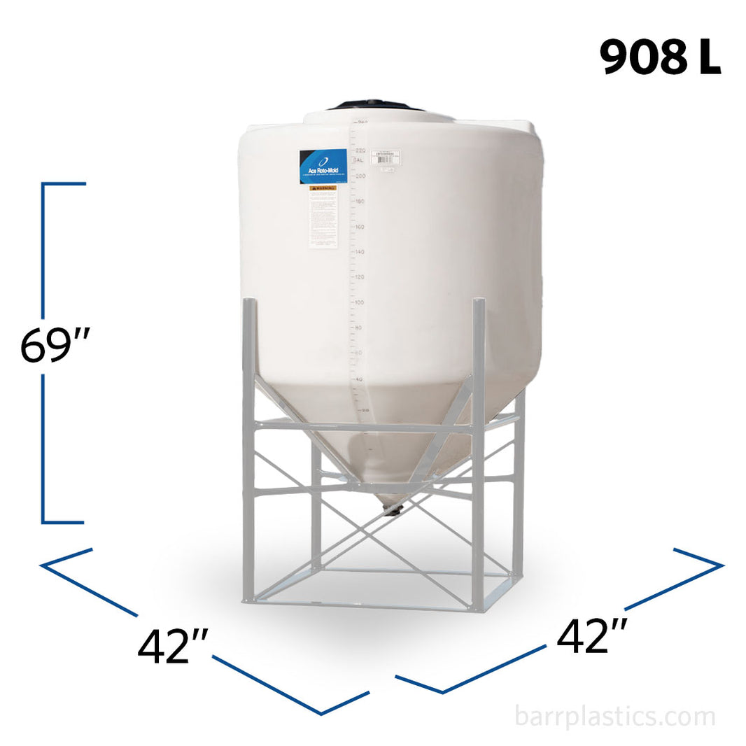 Cone Bottom Tanks – BARR Plastics