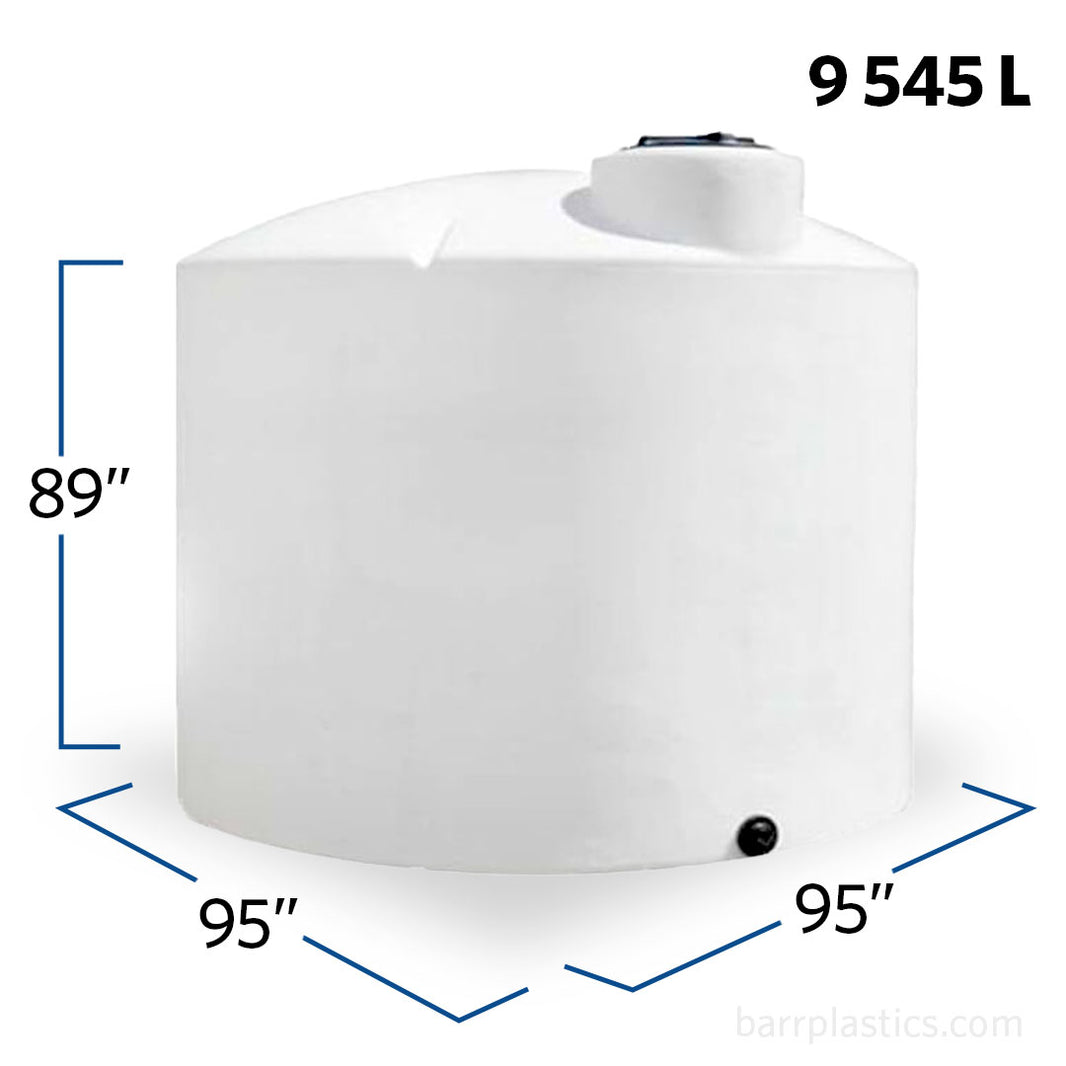 2501 to 5000 Gallon Plastic Water Storage Tanks – BARR Plastics
