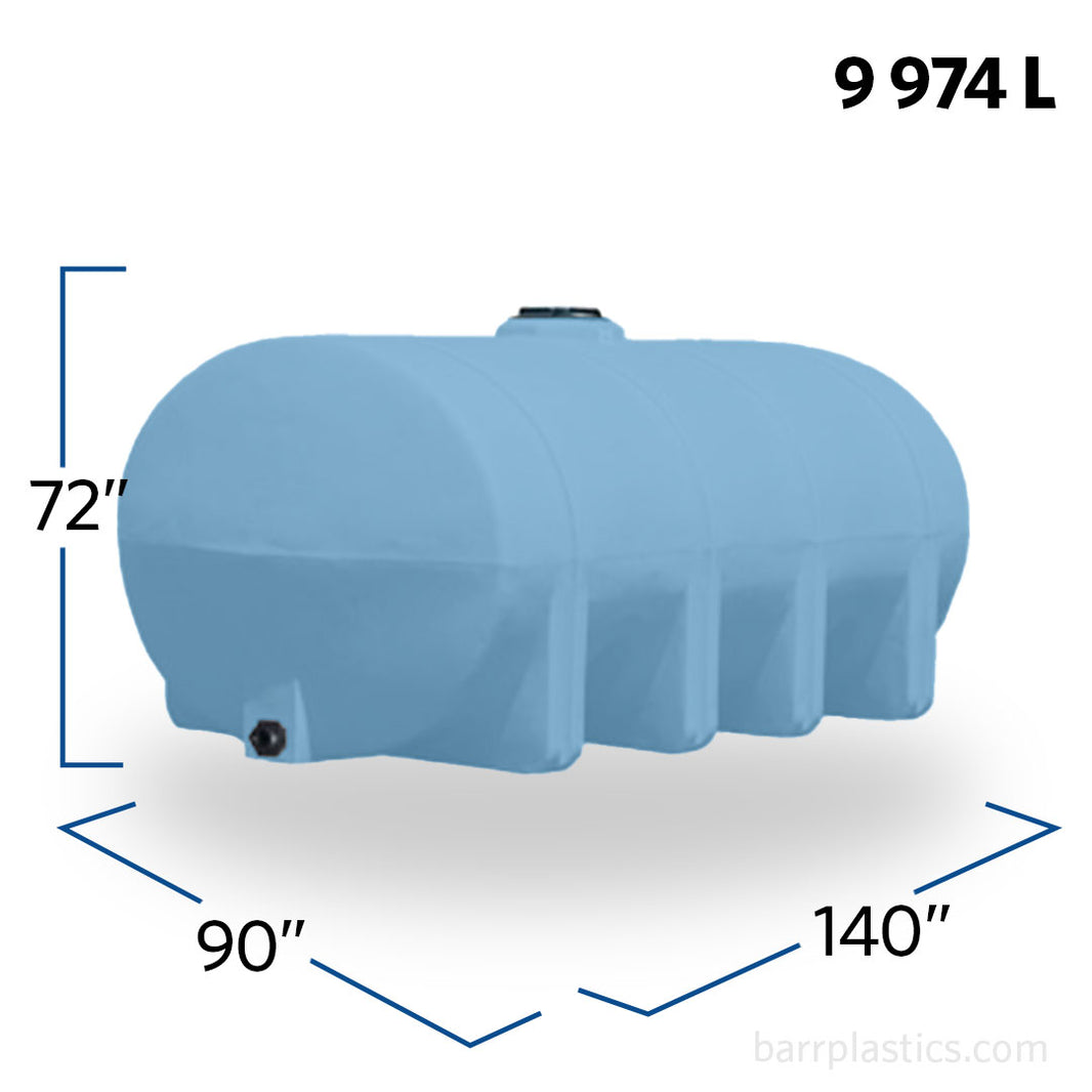 Horizontal Plastic Tanks – BARR Plastics