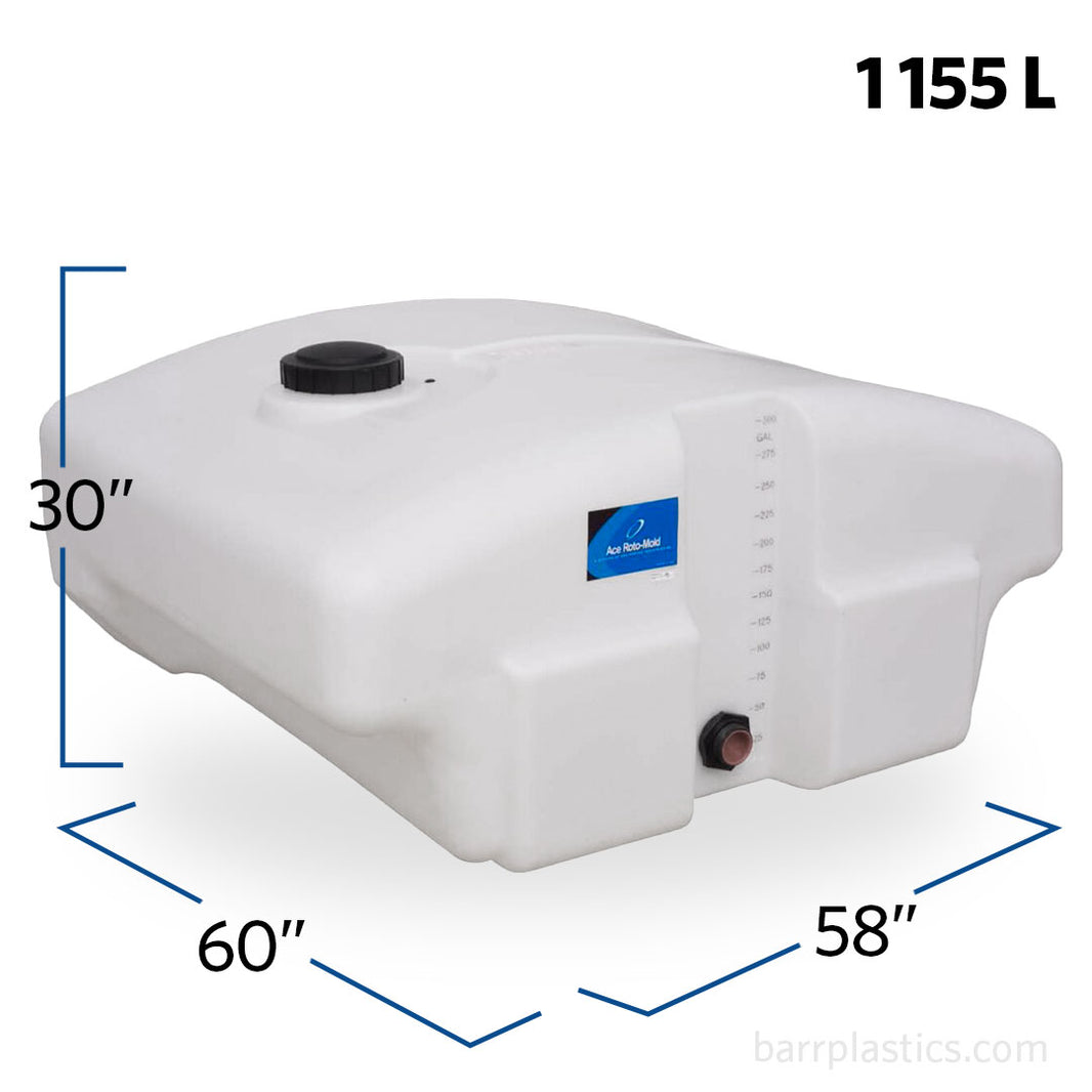251 to 500 Gallon Plastic Water Storage Tanks – BARR Plastics
