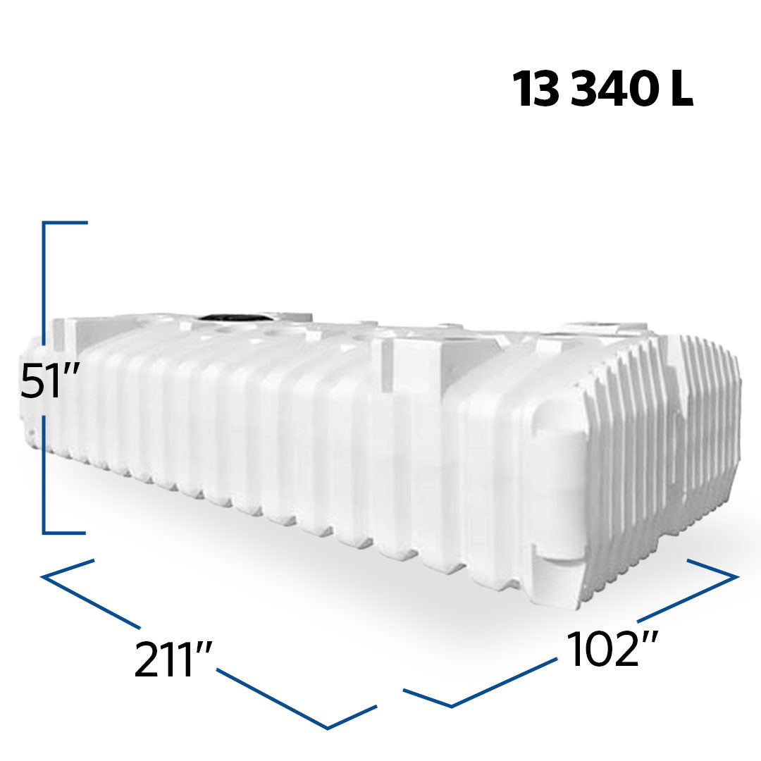 3525 Gallon Belowground Low Profile Cistern Holding Tank | 44390 | BARR ...