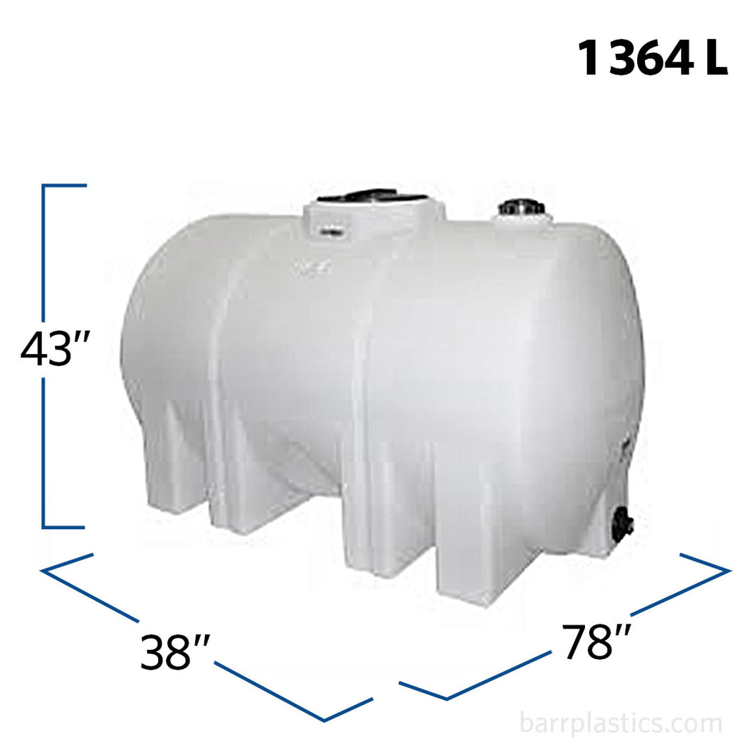 Horizontal Leg Transport Tanks | BARR Plastics