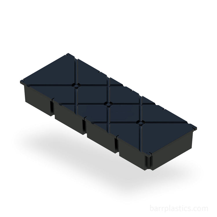 Molded Foam Filled Plastic Dock Floats | BARR Plastics