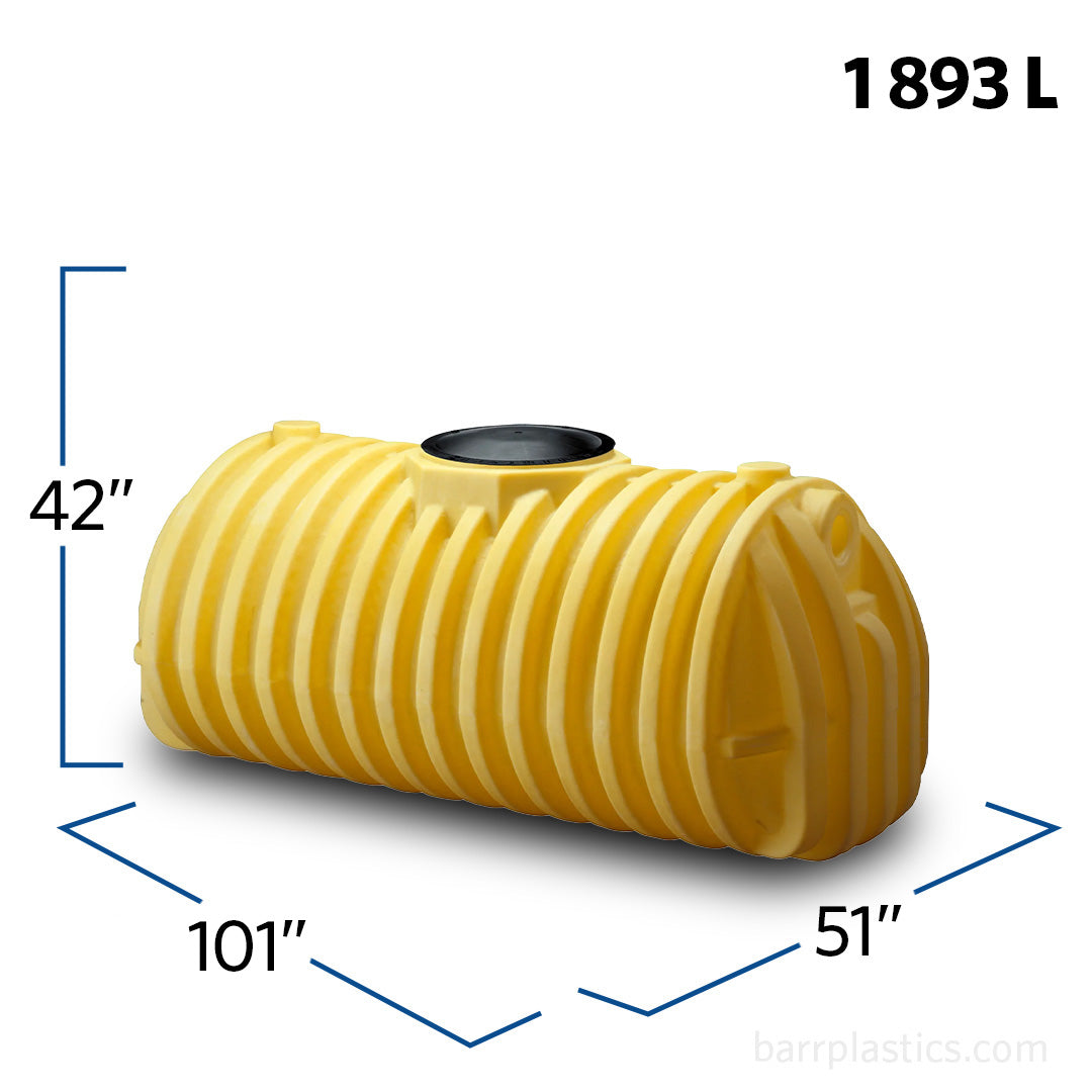 Single-Chamber Septic Tanks – BARR Plastics