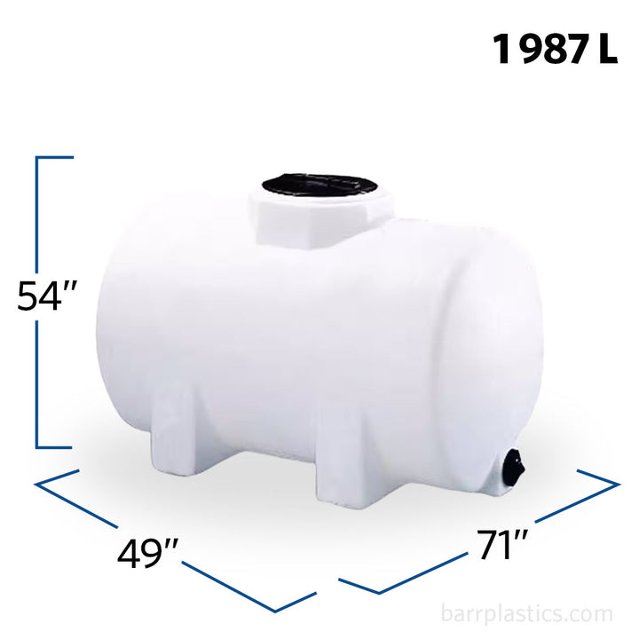 Horizontal Leg Transport Tanks | BARR Plastics