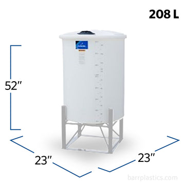 Cone Bottom Tanks – BARR Plastics