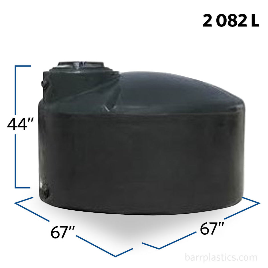 Aboveground Vertical Potable Water Storage Tanks | BARR Plastics