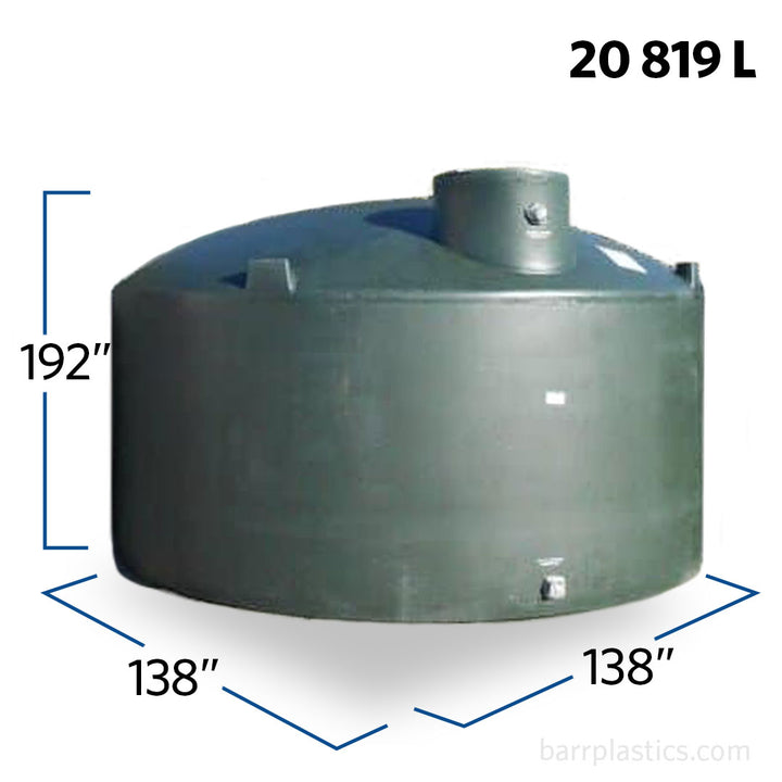 Aboveground Vertical Potable Water Storage Tanks | BARR Plastics