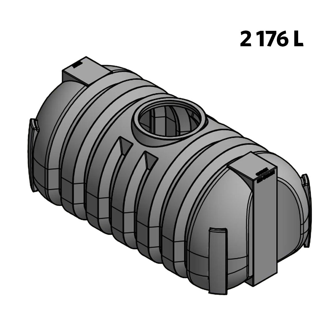 575 Gallon Plastic Underground Water Storage Cistern Tank | 44360 ...