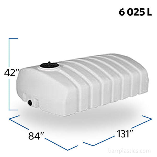 1600 Gallon Low Profile Water Tank | 42891 | BARR Plastics