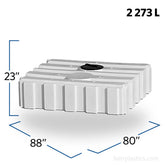 Aboveground Low Profile Water Holding & Hauling Tanks – BARR Plastics