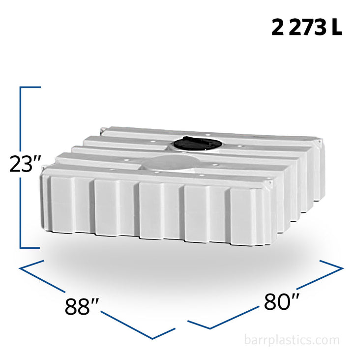 Aboveground Low Profile Water Holding & Hauling Tanks – BARR Plastics