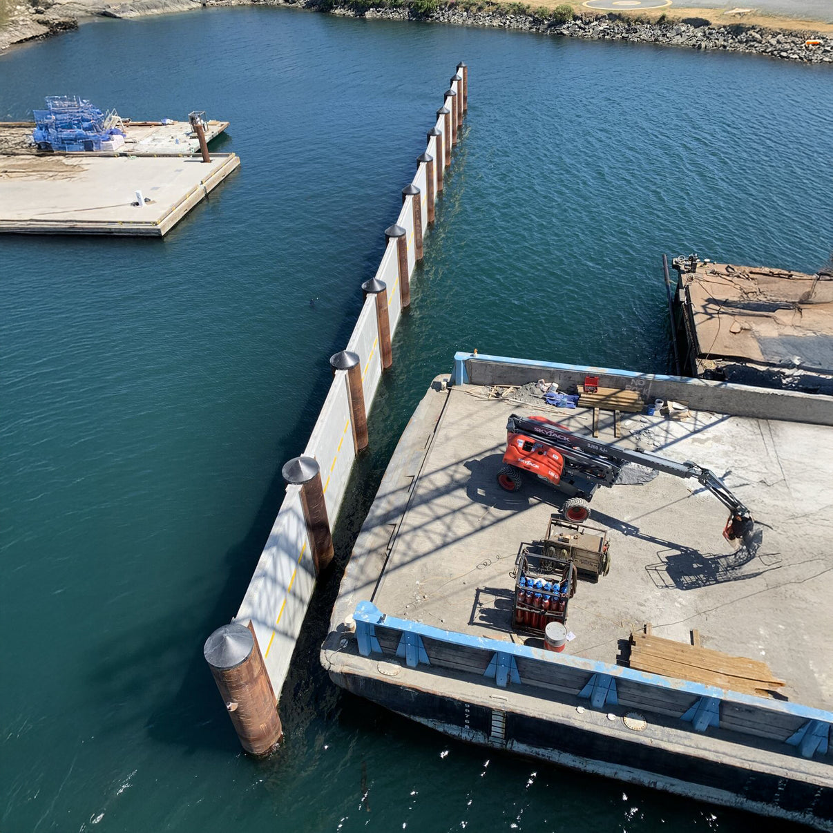 Custom Pile Caps | Industrial Marine HDPE Pile Covers | BARR Plastics