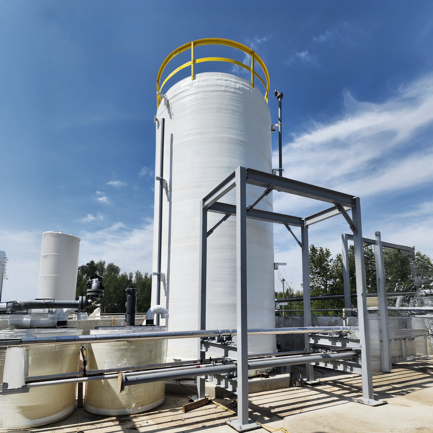 Vertical FRP Tanks - Industrial Chemical Storage | BARR Plastics