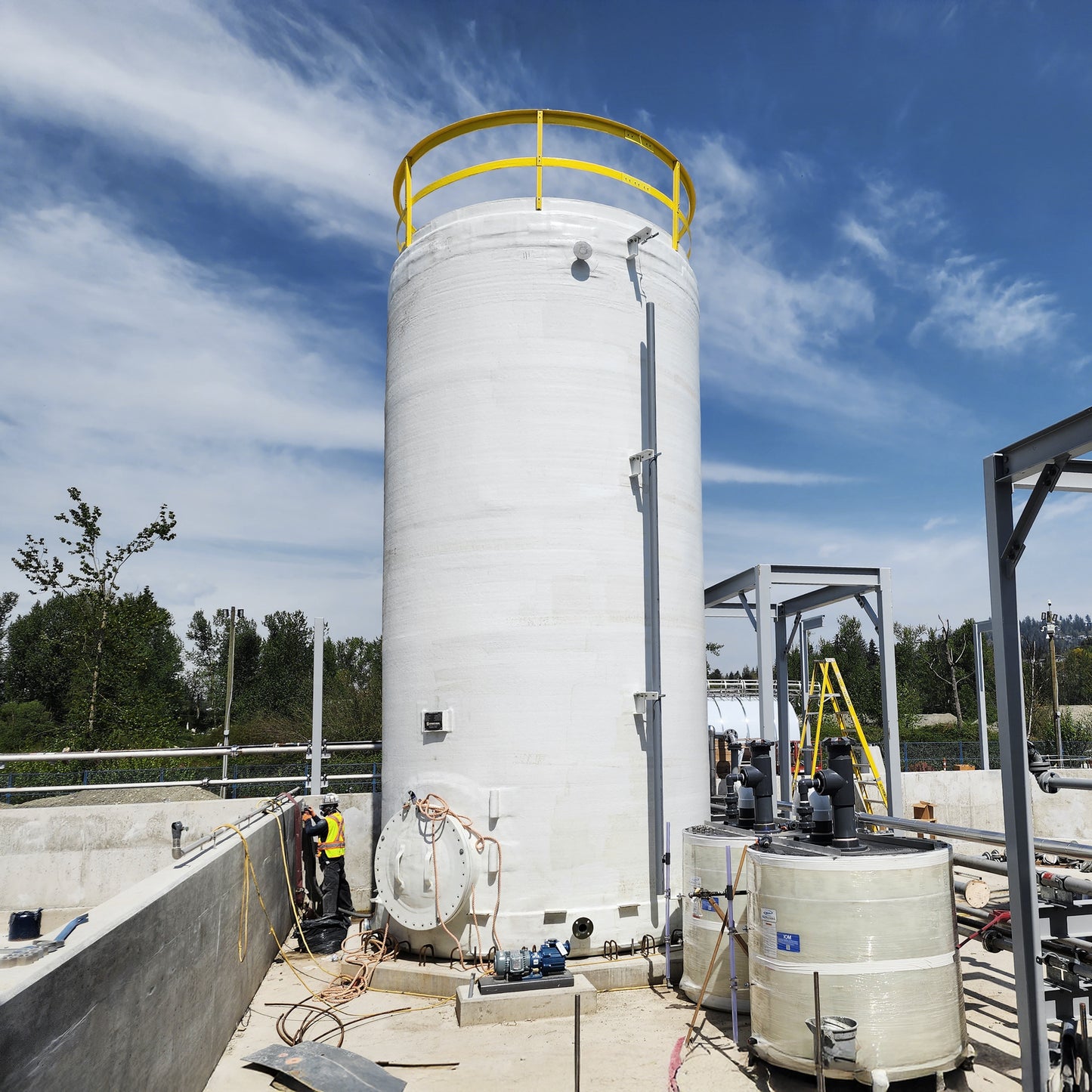 Vertical FRP Tanks - Industrial Chemical Storage | BARR Plastics
