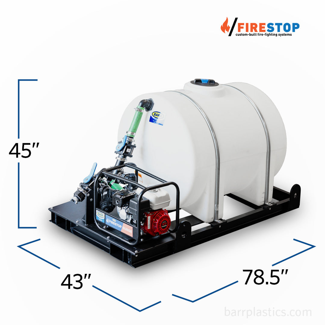 Fire Fighting Poly Skid | FF240FL-GHAL85 – BARR Plastics