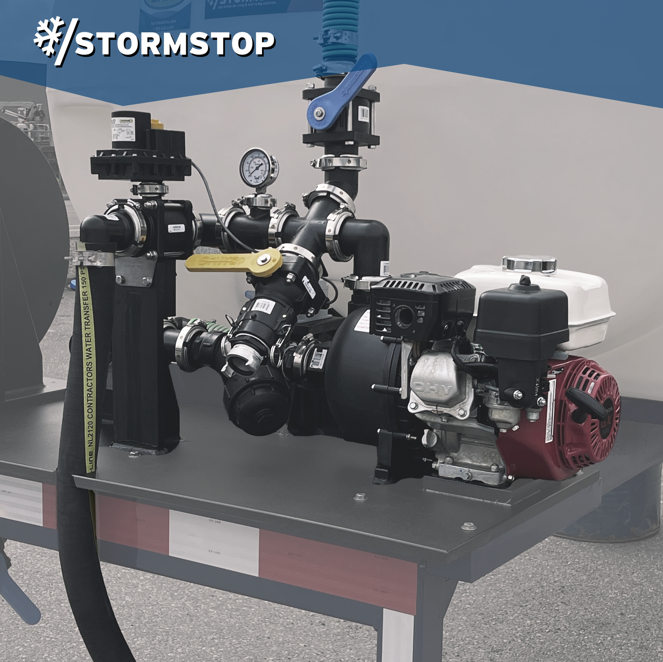 Custom Hook Lift Brine Spray Applicator Systems | BARR Plastics