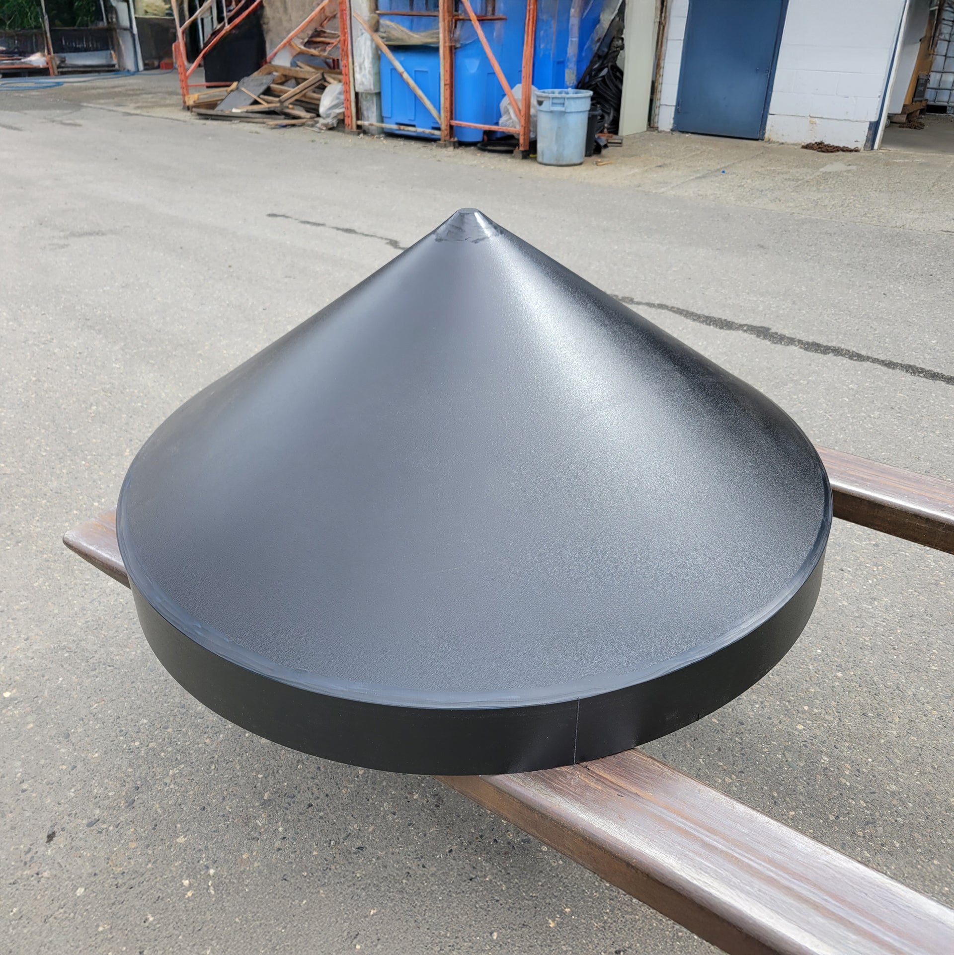 Custom Pile Caps | Industrial Marine HDPE Pile Covers | BARR Plastics