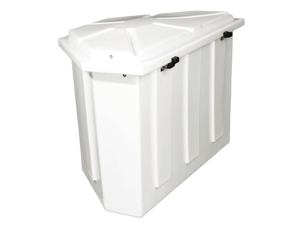 Medium Triangular Polyethylene Dock Box | TR8004 – BARR Plastics