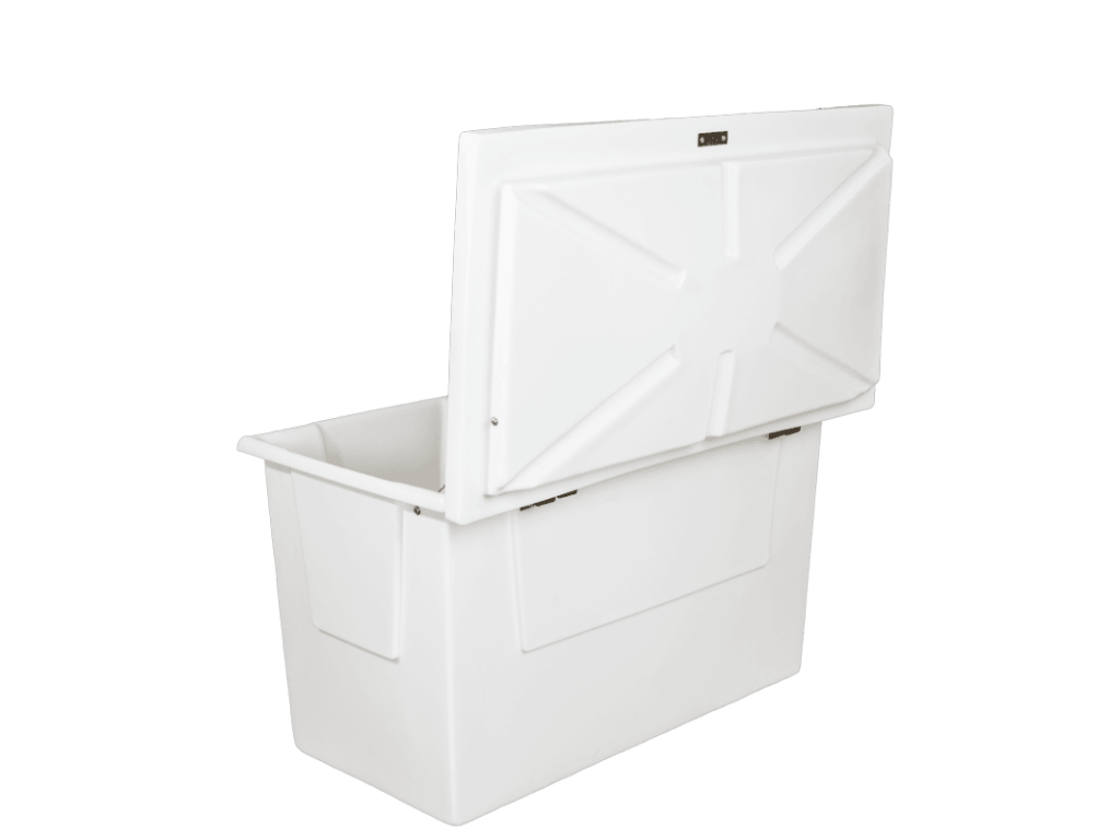 Medium Rectangular Polyethylene Dock Box | TR8006 | BARR Plastics