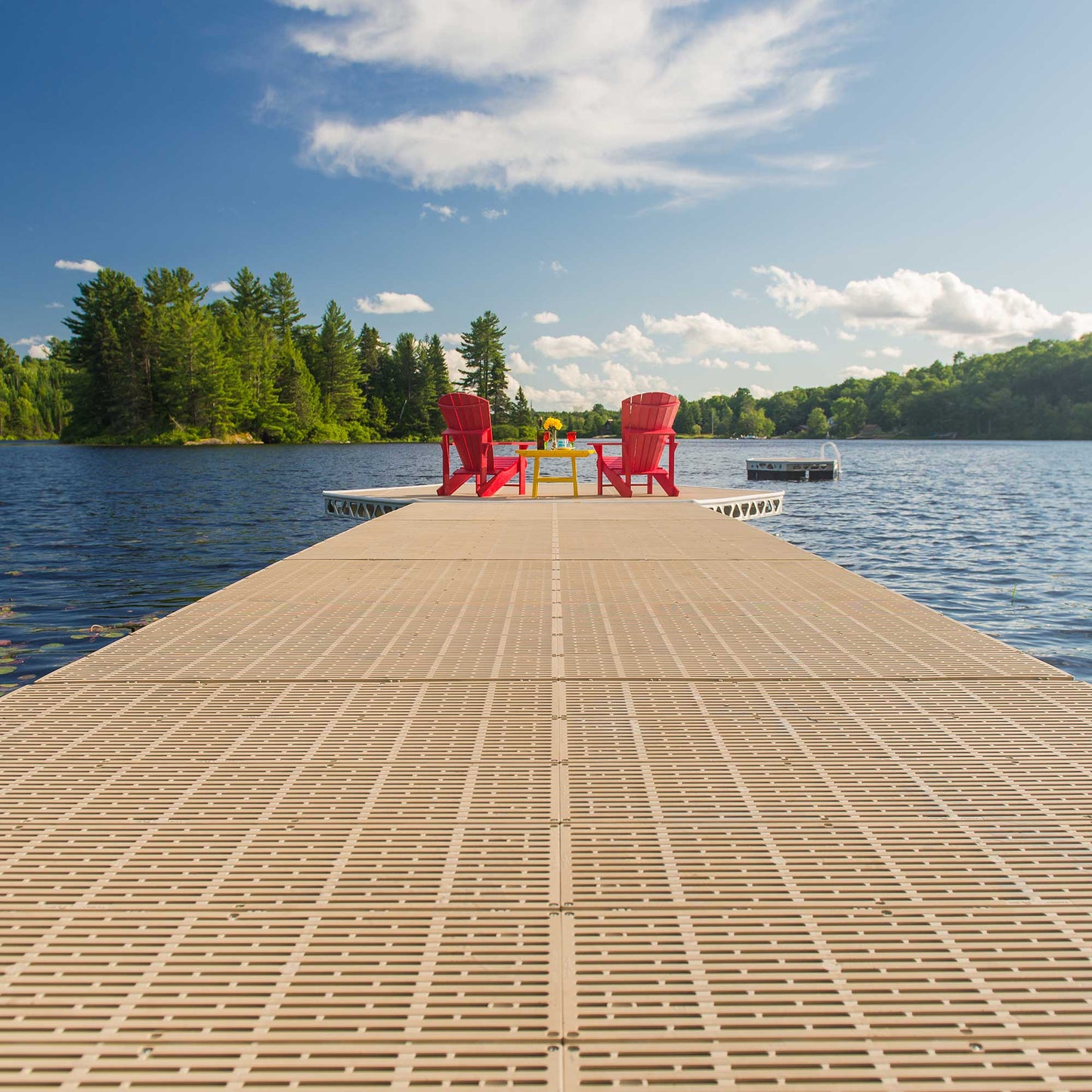 1'x5' Thruflow XP Interlocking Deck Panel 15"OC | MAPLE | TF-M5-XP ...