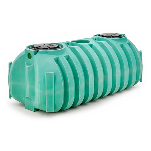 1000 Gallon Low Profile Plastic Two Compartment Septic Tank | 43517 ...