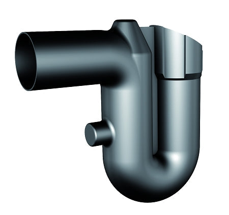 4" Overflow Siphon DN 100 (Black) | 330108 | BARR Plastics