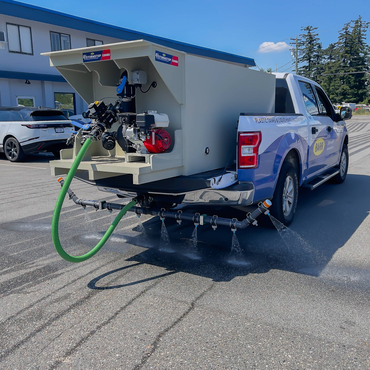 Low Profile Brine Maker and Sprayer | BARR Plastics