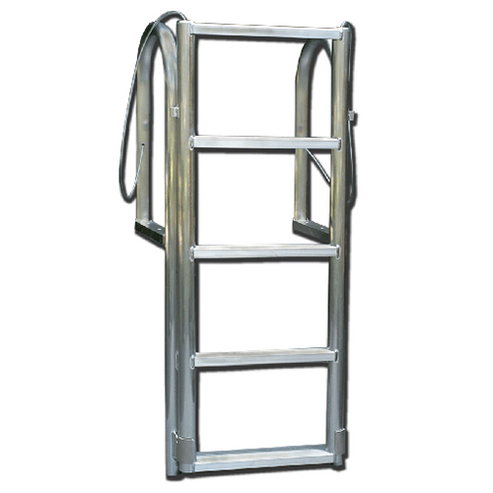 Aluminum Stationary Dock Lift Ladders – BARR Plastics