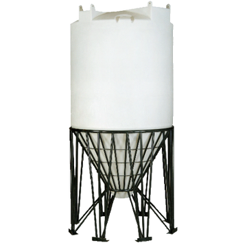 Hopper Bins, Cone Bottom Bins & Silos – BARR Plastics